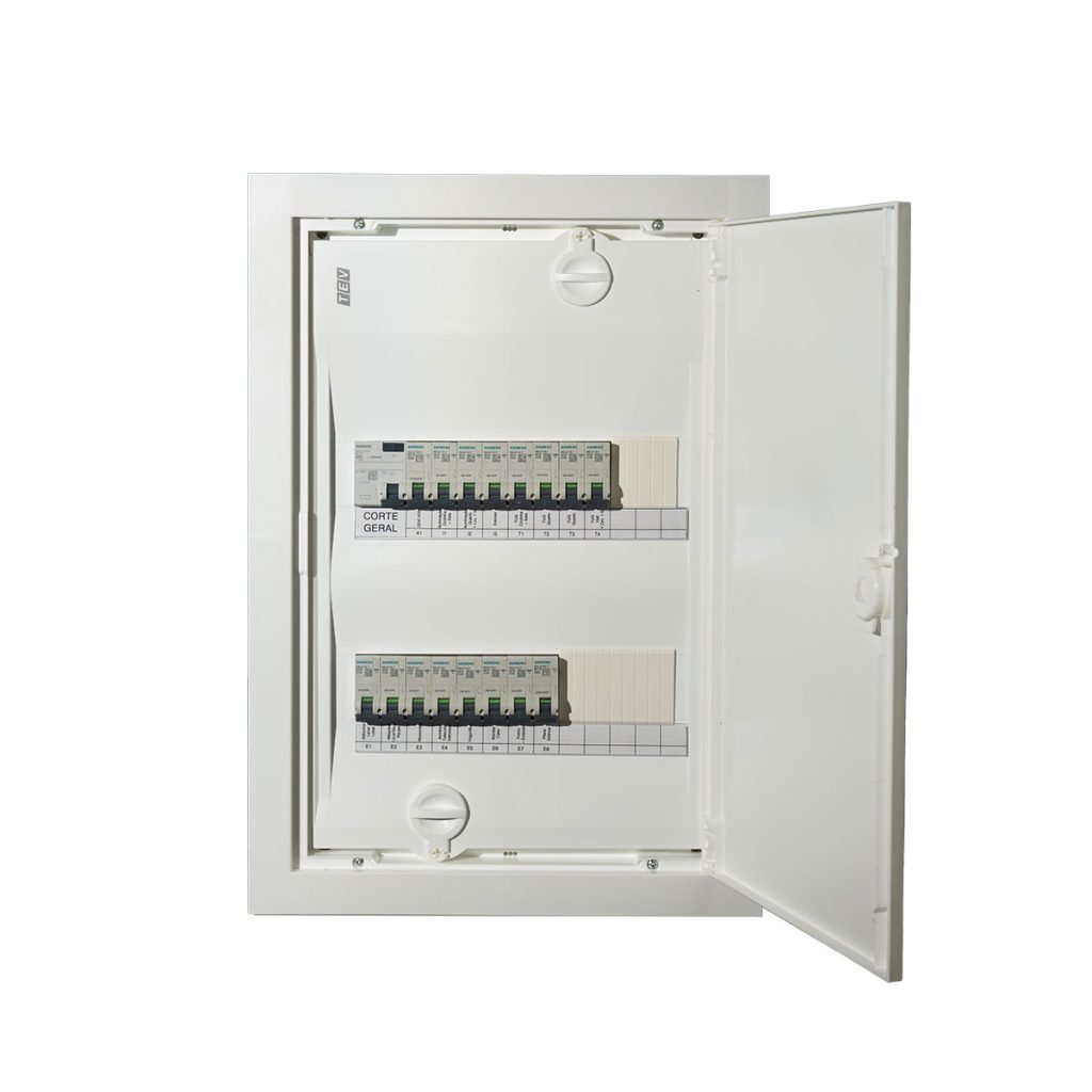 Quadro Elétrico de Apartamento de T3 a T5 - Quadrina